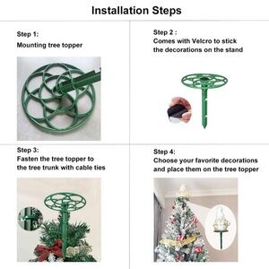 Other | New Universal Christmas Tree Topper Stand | Poshmark